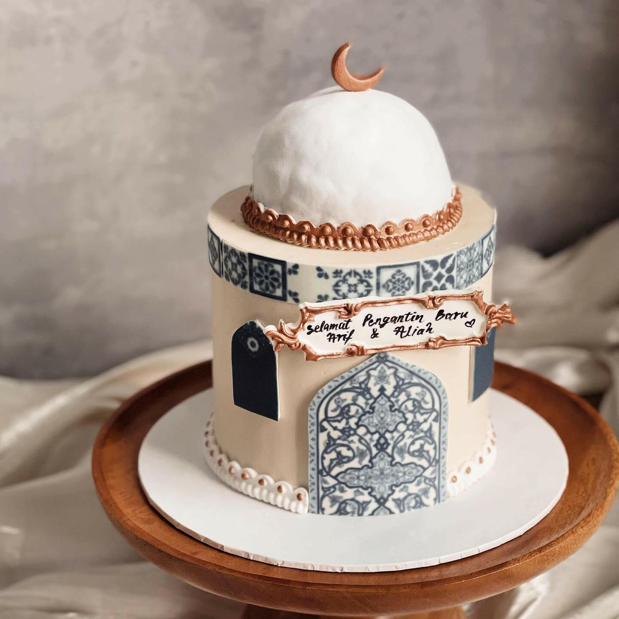 Mosque Cake – The Daily Kueh